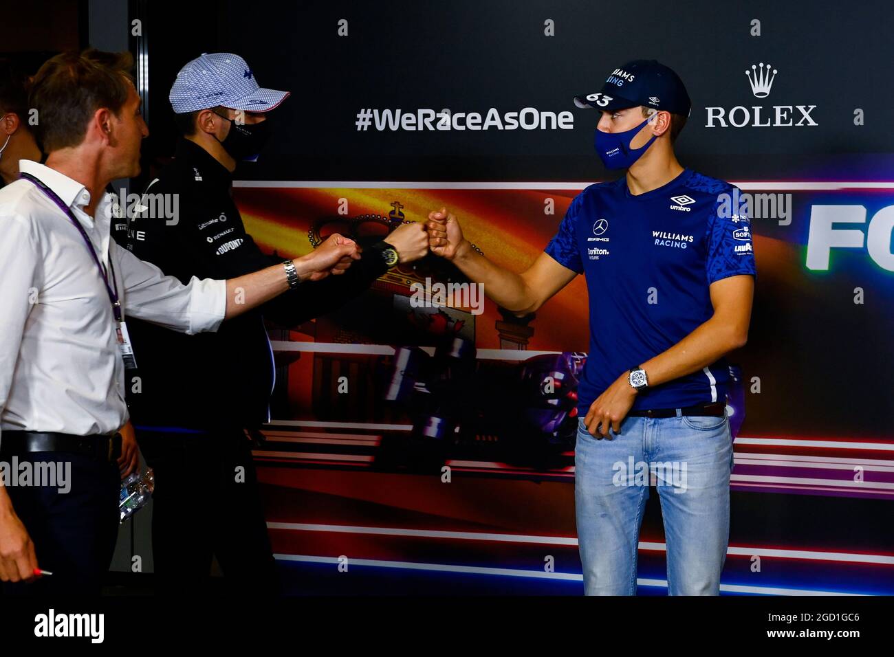 Alpine f1 team george russell hi-res stock photography and images - Alamy