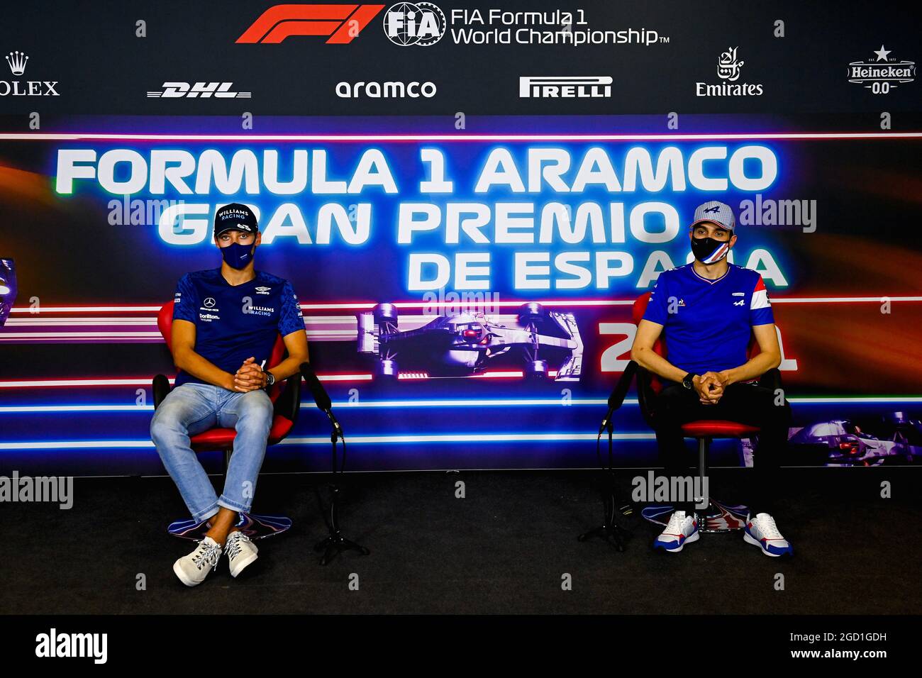 Williams racing esteban ocon hi-res stock photography and images - Alamy