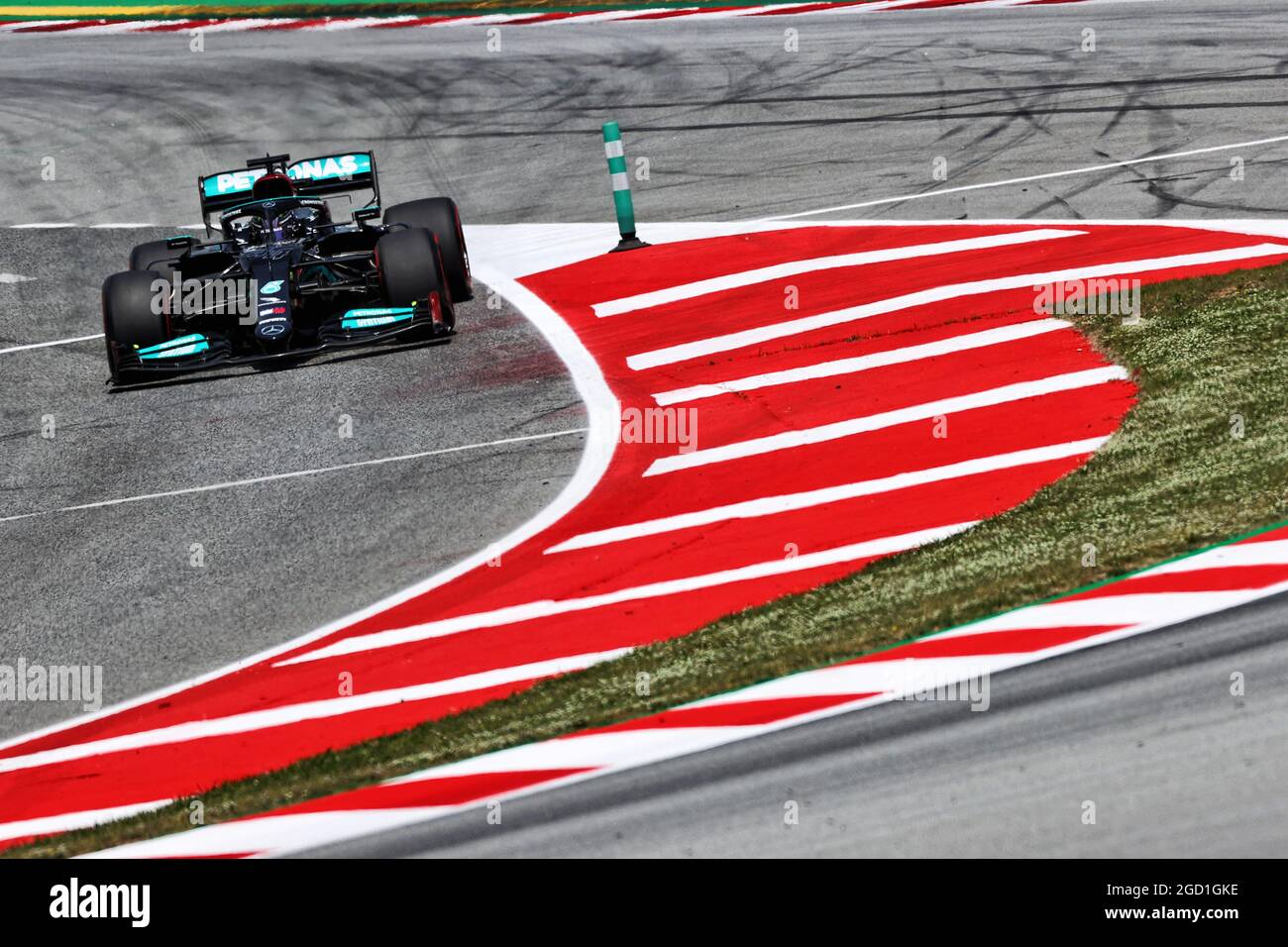 Lewis Hamilton (GBR) Mercedes AMG F1 W12. Spanish Grand Prix, Friday ...