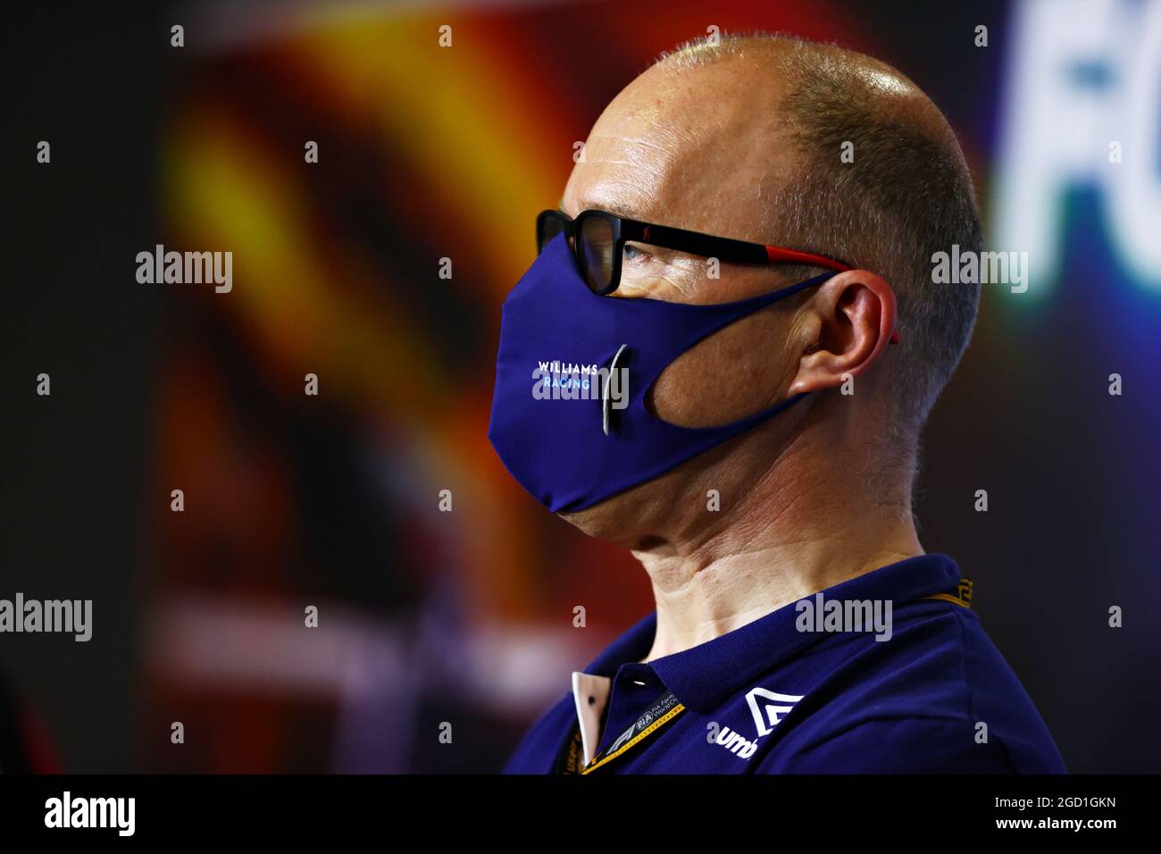 Simon Roberts (GBR) Williams Racing F1 Team Principal in the FIA Press ...