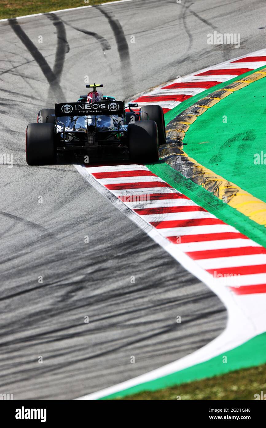 Valtteri Bottas (FIN) Mercedes AMG F1 W12. Spanish Grand Prix, Friday ...