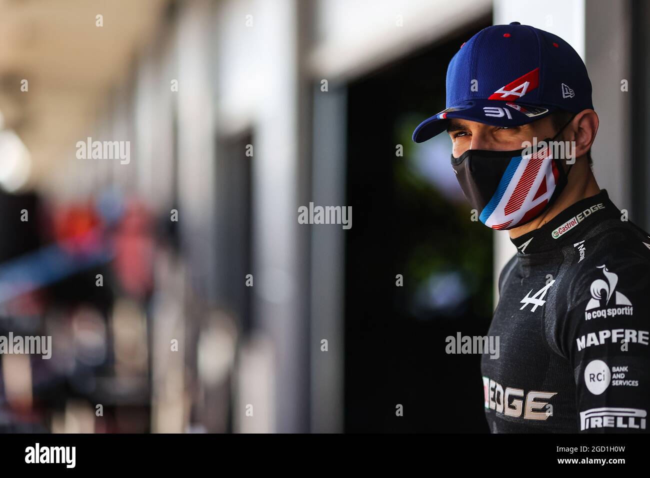 Esteban Ocon (FRA) Alpine F1 Team Stock Photo - Alamy