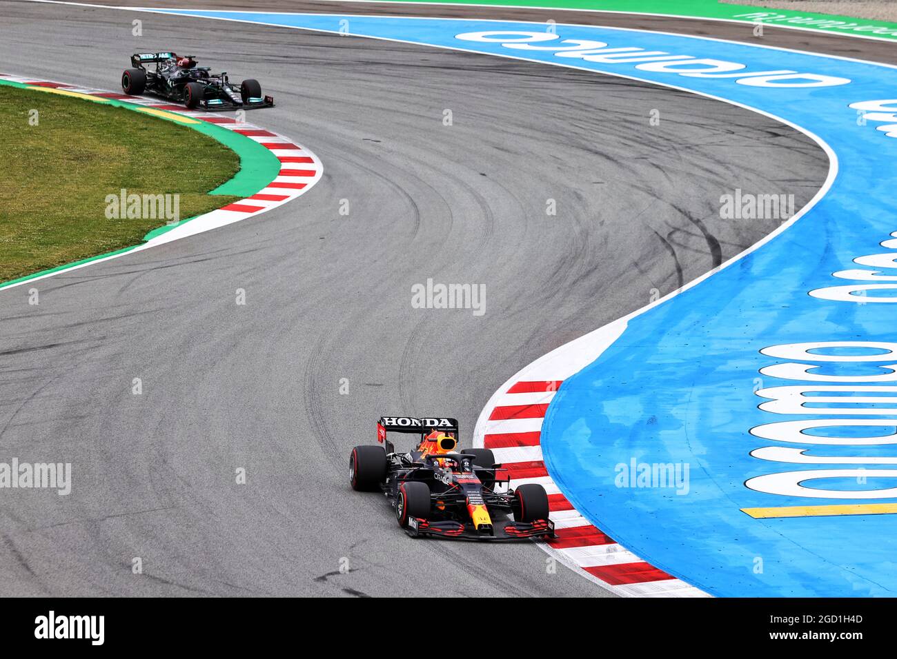 Max Verstappen (NLD) Red Bull Racing RB16B. Spanish Grand Prix, Sunday ...