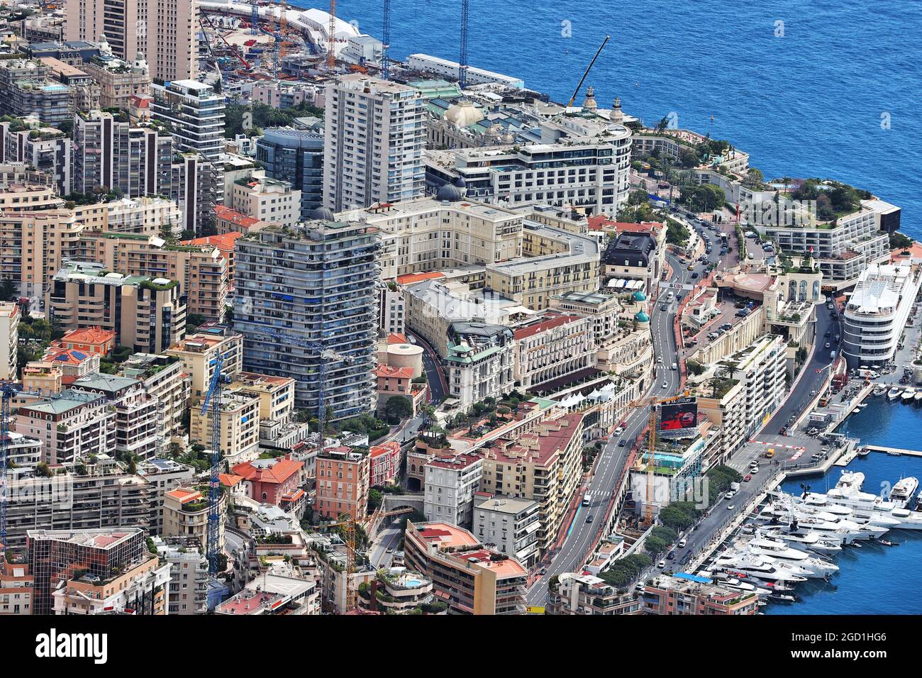 Atmosphere - Scenic Monaco. Monaco Grand Prix, Wednesday 19th May 2021 ...