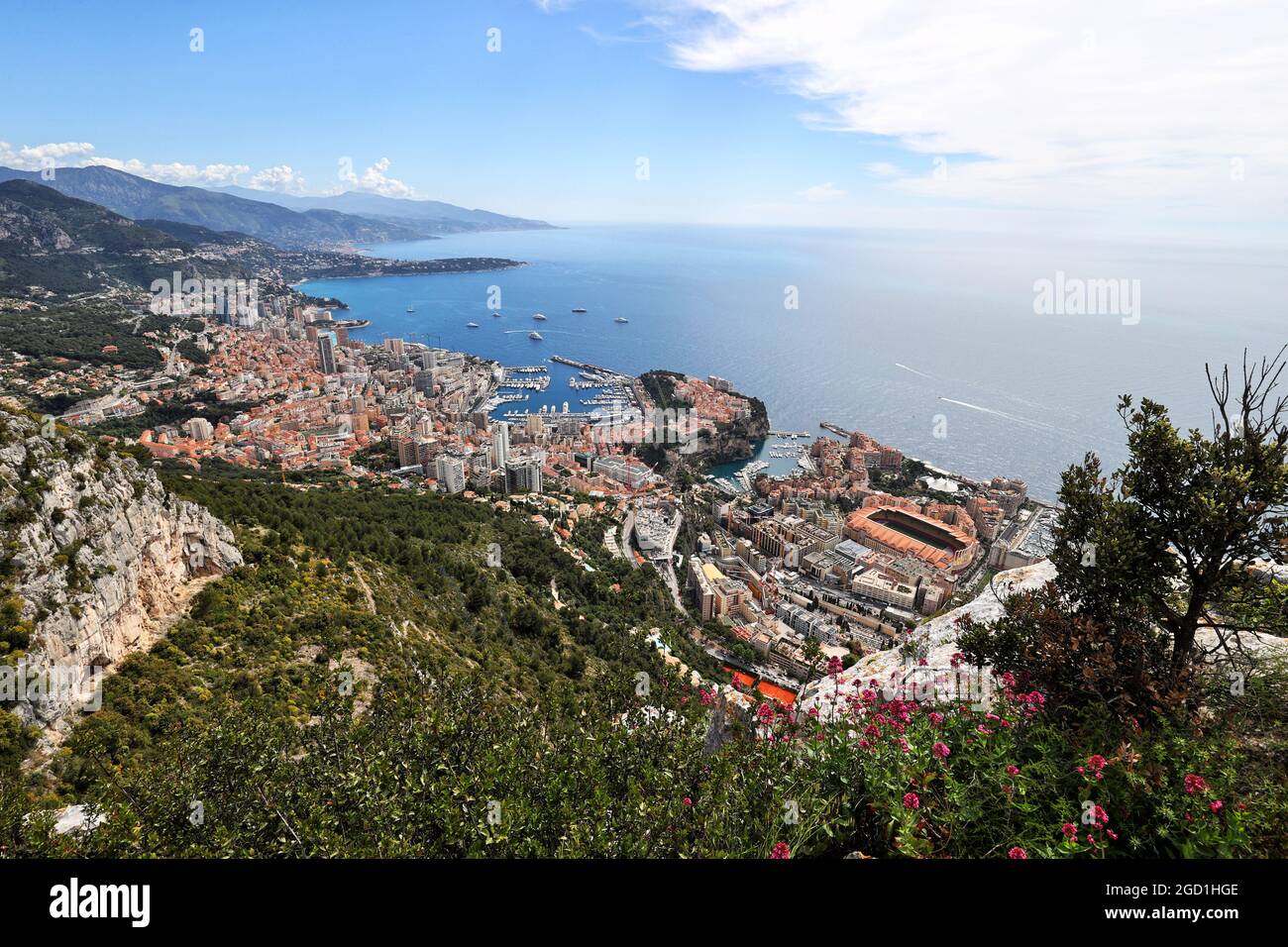 Atmosphere - Scenic Monaco. Monaco Grand Prix, Wednesday 19th May 2021 ...