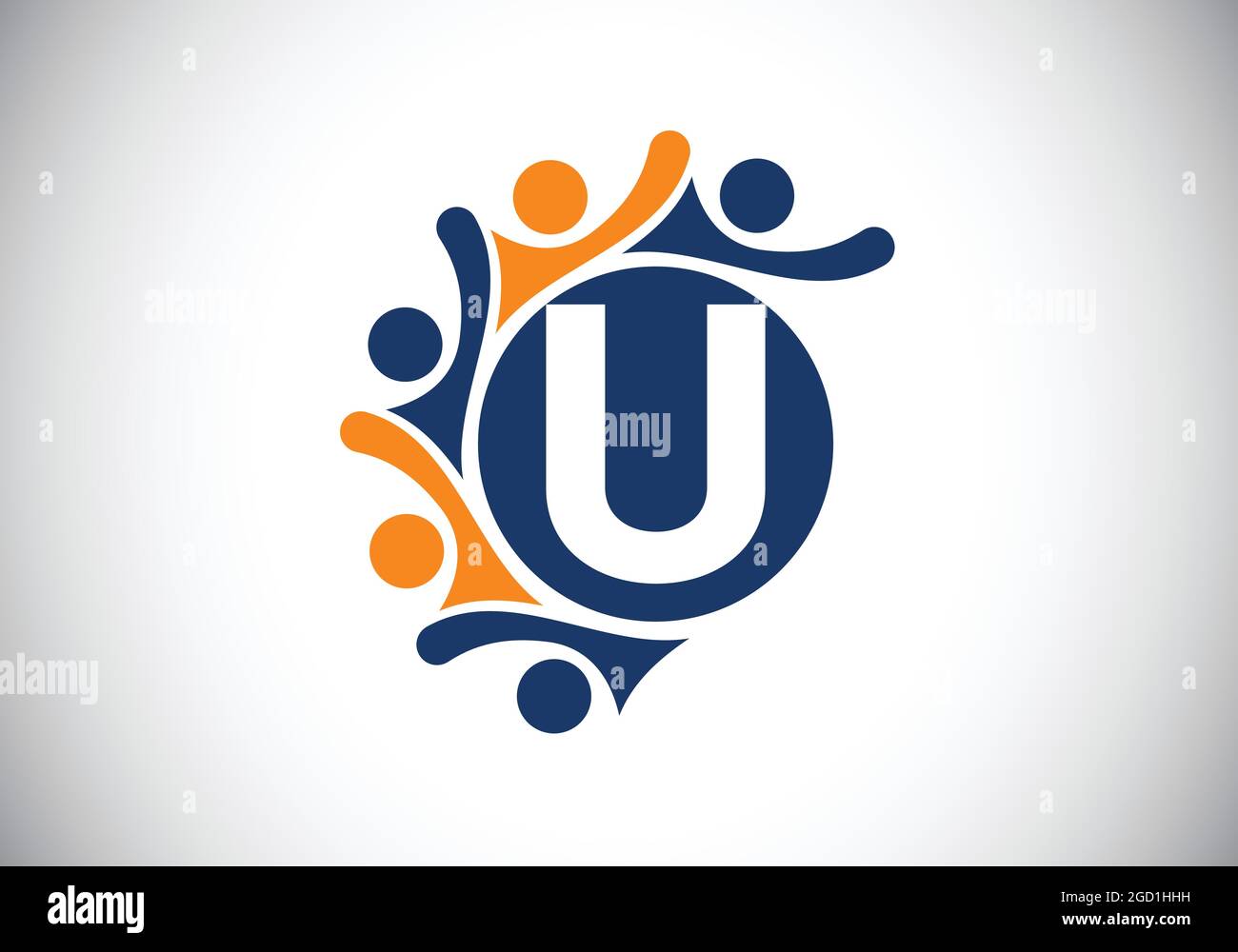 U people logo Stock Vector Images - Alamy