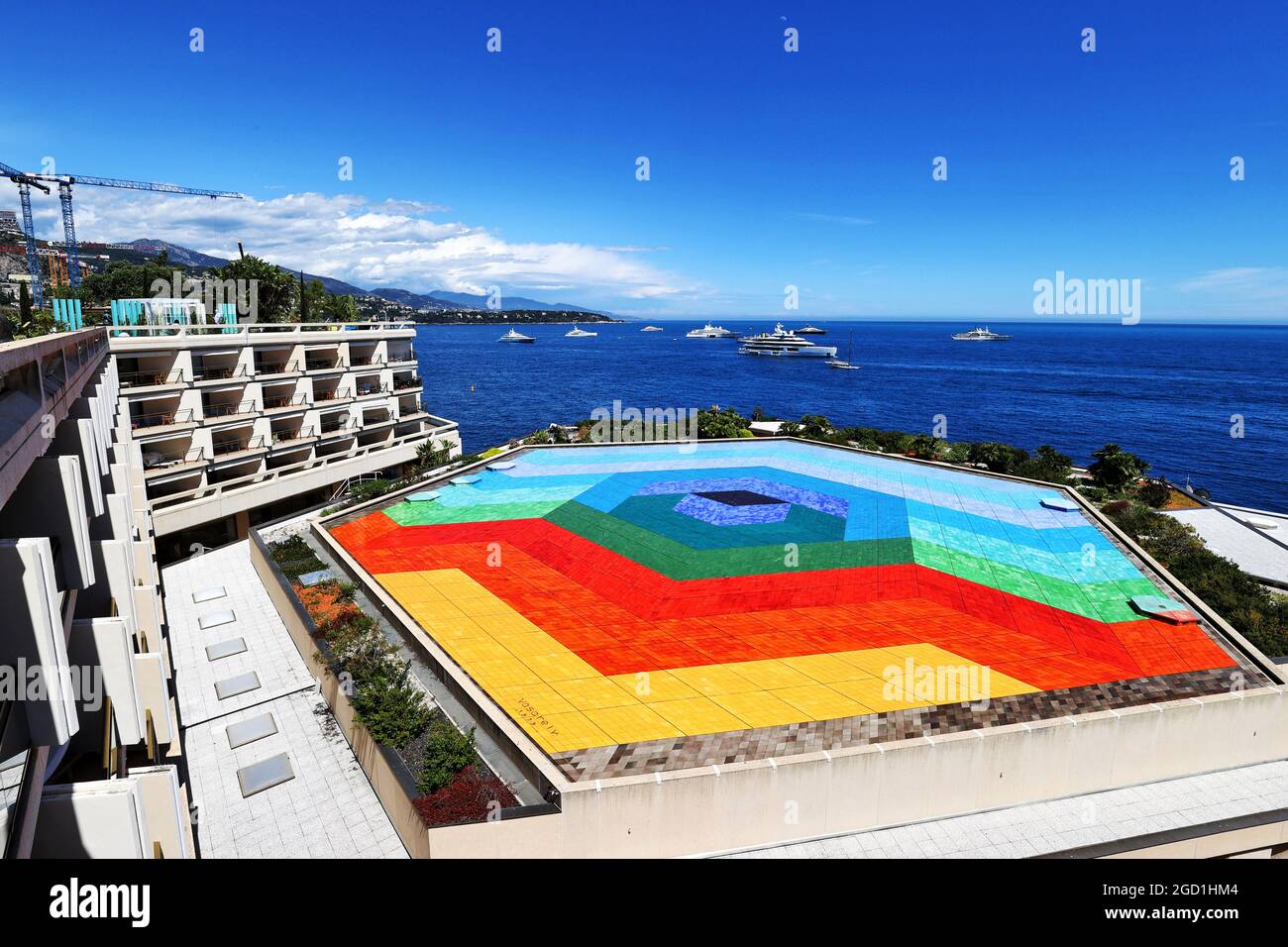 Scenic Monaco. Monaco Grand Prix, Wednesday 19th May 2021. Monte Carlo ...