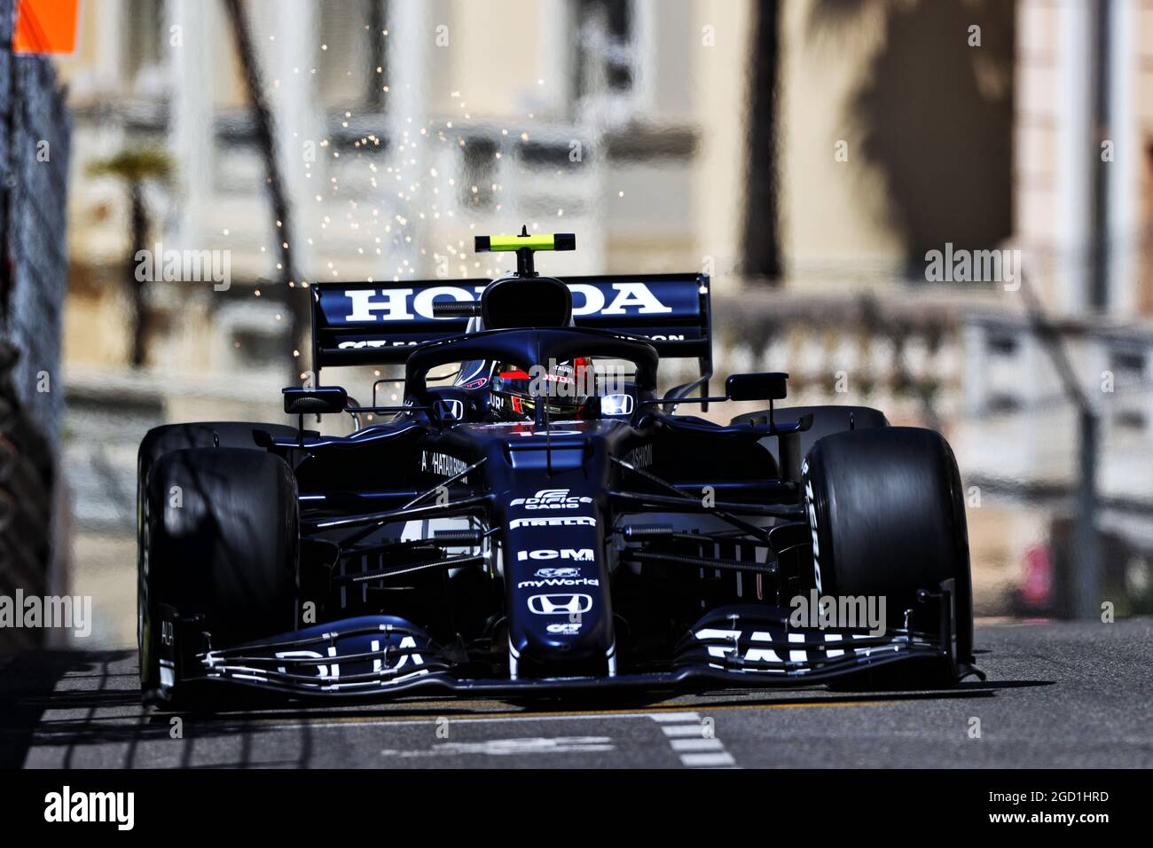 Pierre Gasly (FRA) AlphaTauri AT02. Monaco Grand Prix, Thursday 20th ...