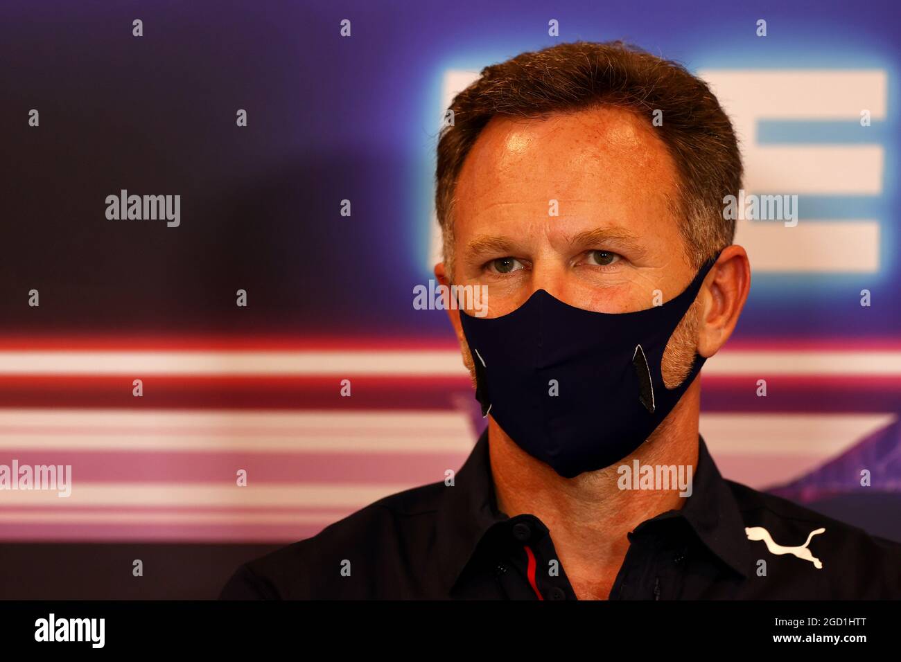 Christian Horner (GBR) Red Bull Racing Team Principal in the FIA Press Conference. Monaco Grand ...
