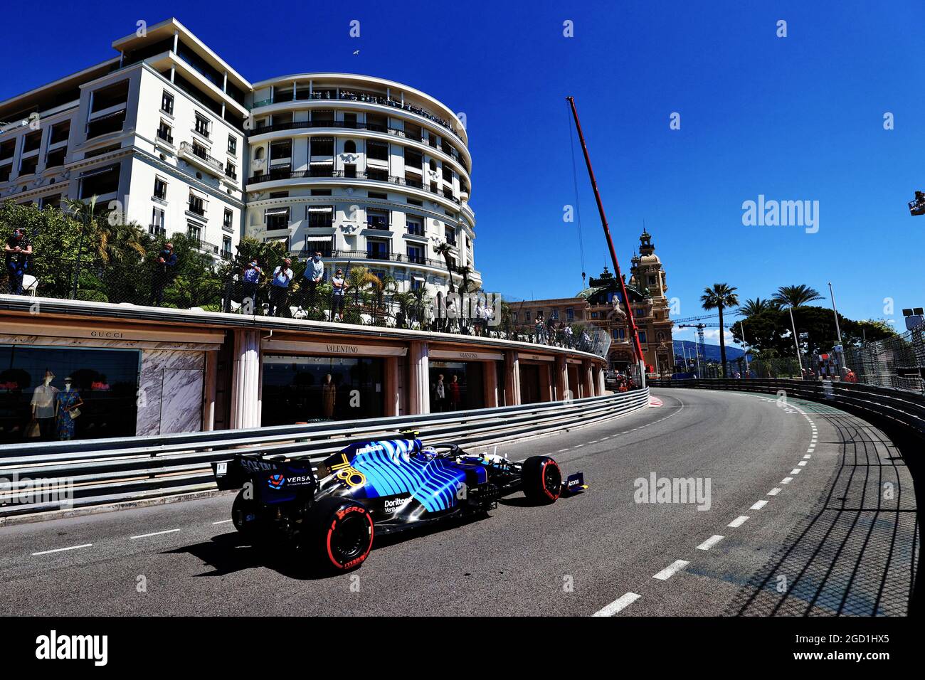 Nicholas Latifi (CDN) Williams Racing FW43B. Monaco Grand Prix ...