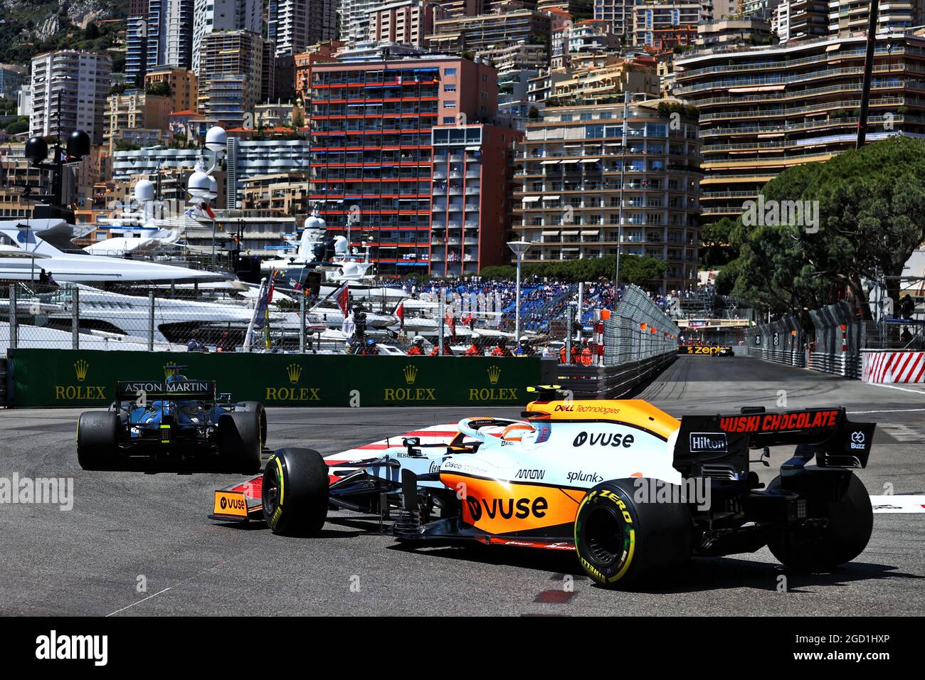 Lando Norris (GBR) McLaren MCL35M. Monaco Grand Prix, Thursday 20th May ...