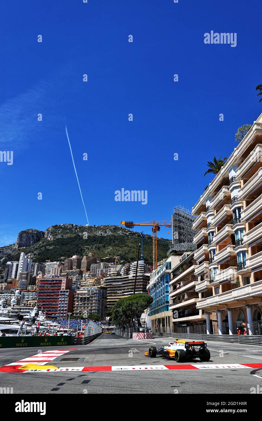Lando Norris (GBR) McLaren MCL35M. Monaco Grand Prix, Thursday 20th May ...