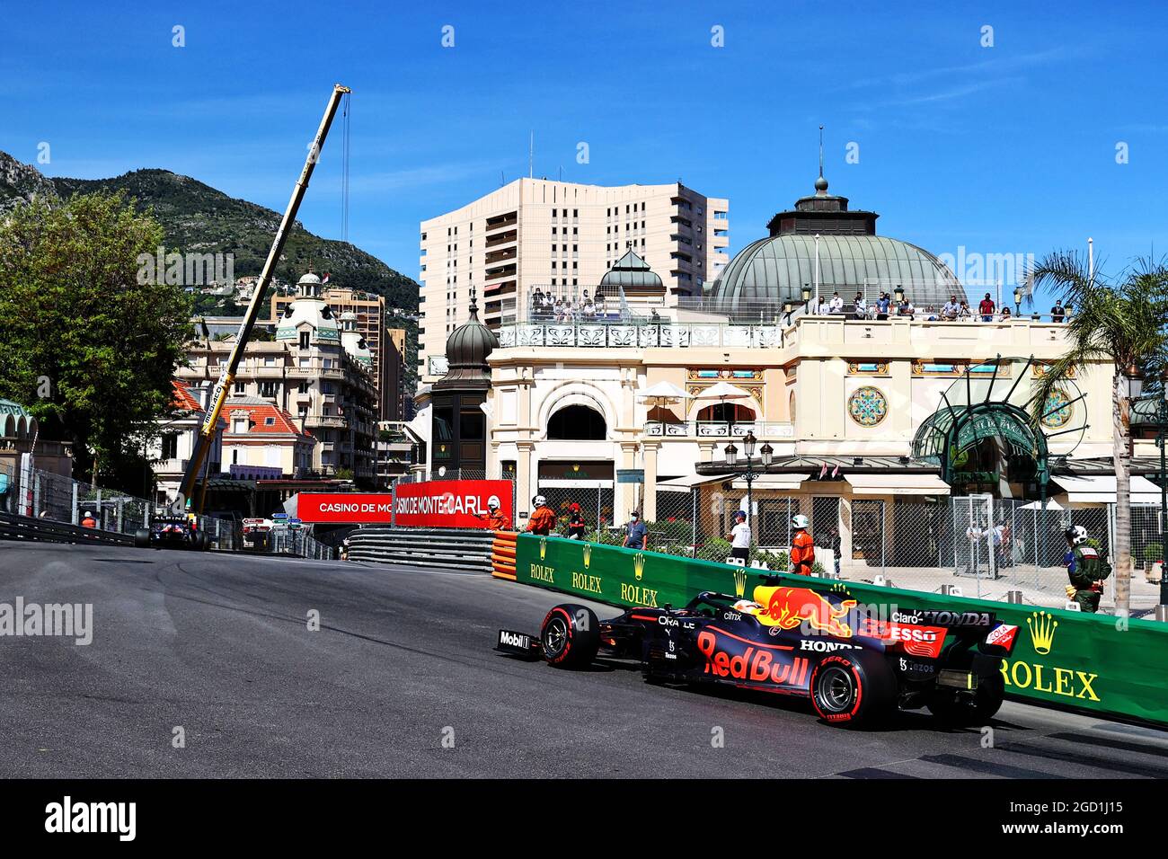 Max Verstappen (NLD) Red Bull Racing RB16B. Monaco Grand Prix, Thursday ...