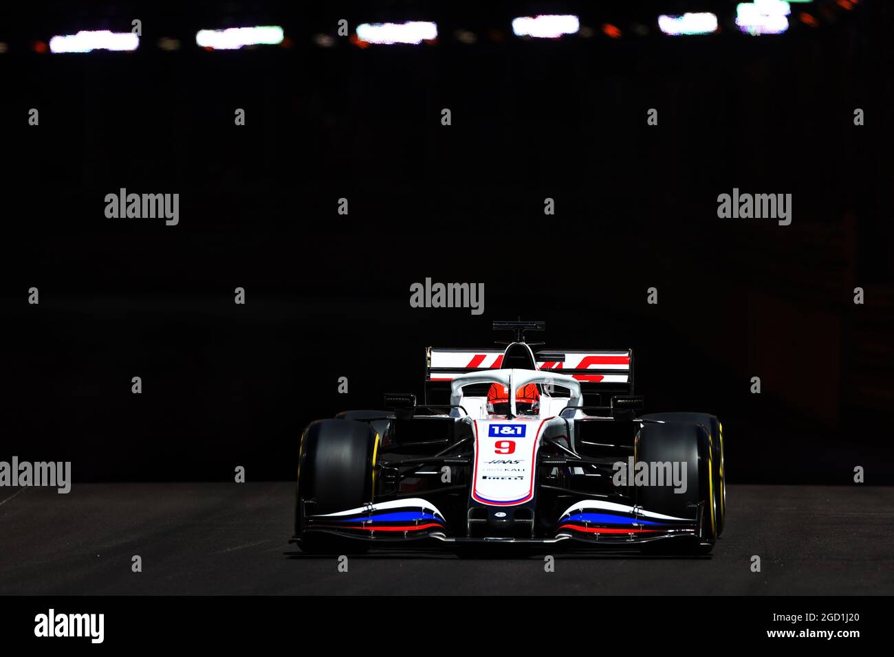 Nikita Mazepin (RUS) Haas F1 Team VF-21. Monaco Grand Prix, Thursday ...