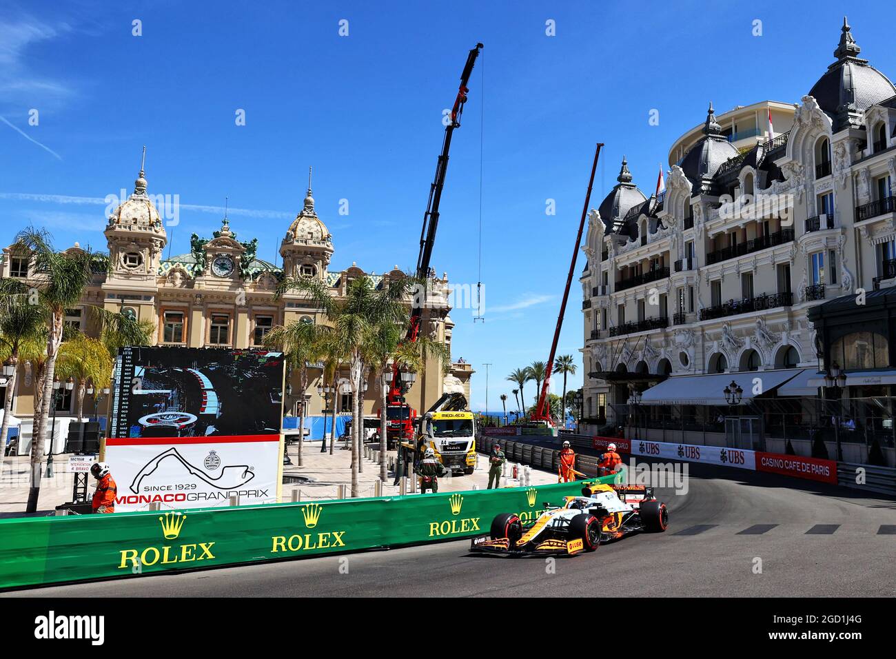 Lando Norris (GBR) McLaren MCL35M. Monaco Grand Prix, Thursday 20th May ...