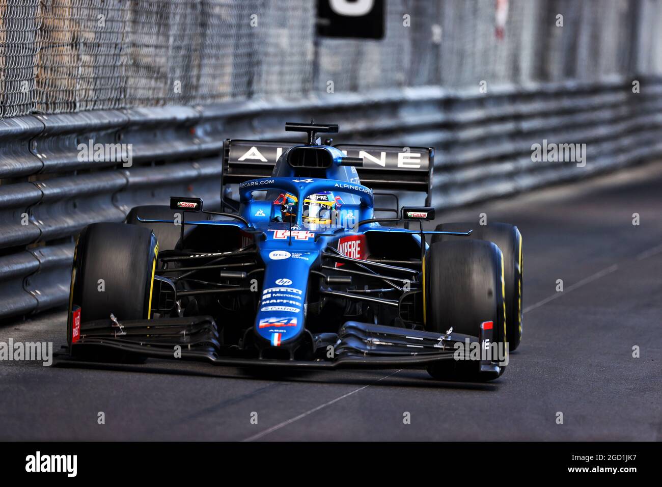 Fernando Alonso (ESP) Alpine F1 Team A521. Monaco Grand Prix, Sunday ...