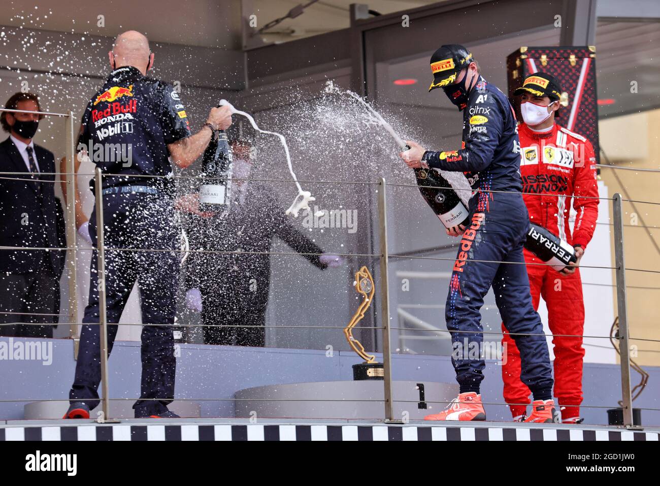 (L to R): Adrian Newey (GBR) Red Bull Racing Chief Technical Officer ...