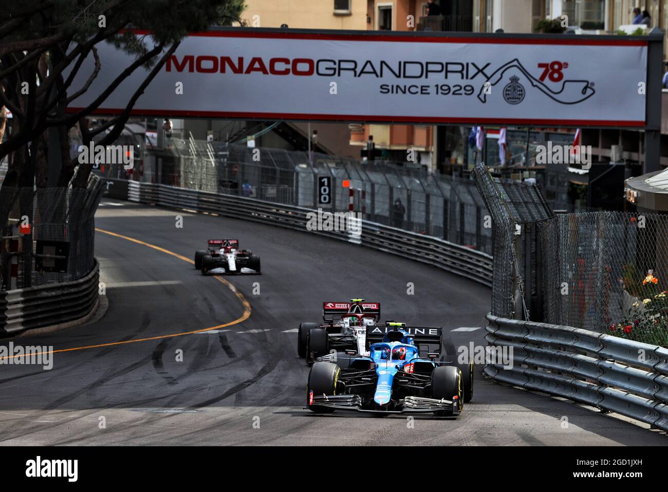Esteban Ocon (FRA) Alpine F1 Team A521. Monaco Grand Prix, Sunday 23rd ...