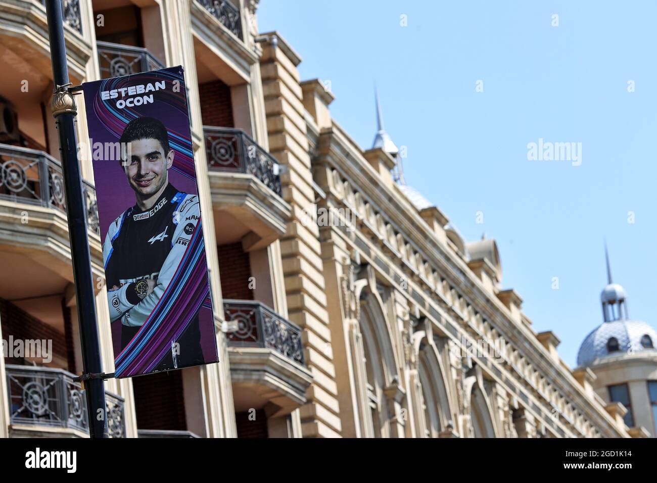 Circuit atmosphere - Esteban Ocon (FRA) Alpine F1 Team poster ...