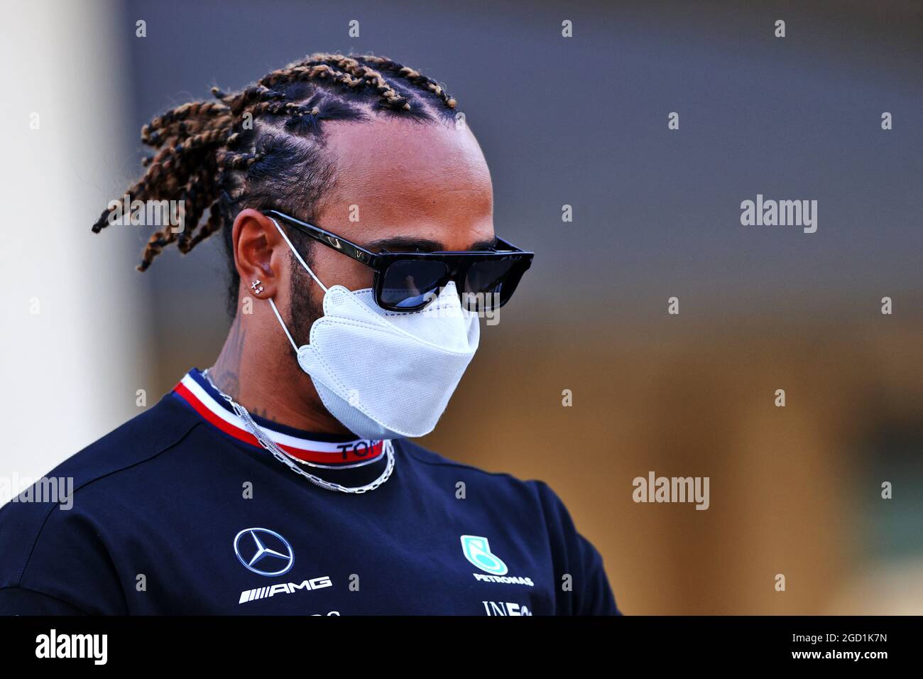 Lewis Hamilton (GBR) Mercedes AMG F1. Azerbaijan Grand Prix, Thursday ...
