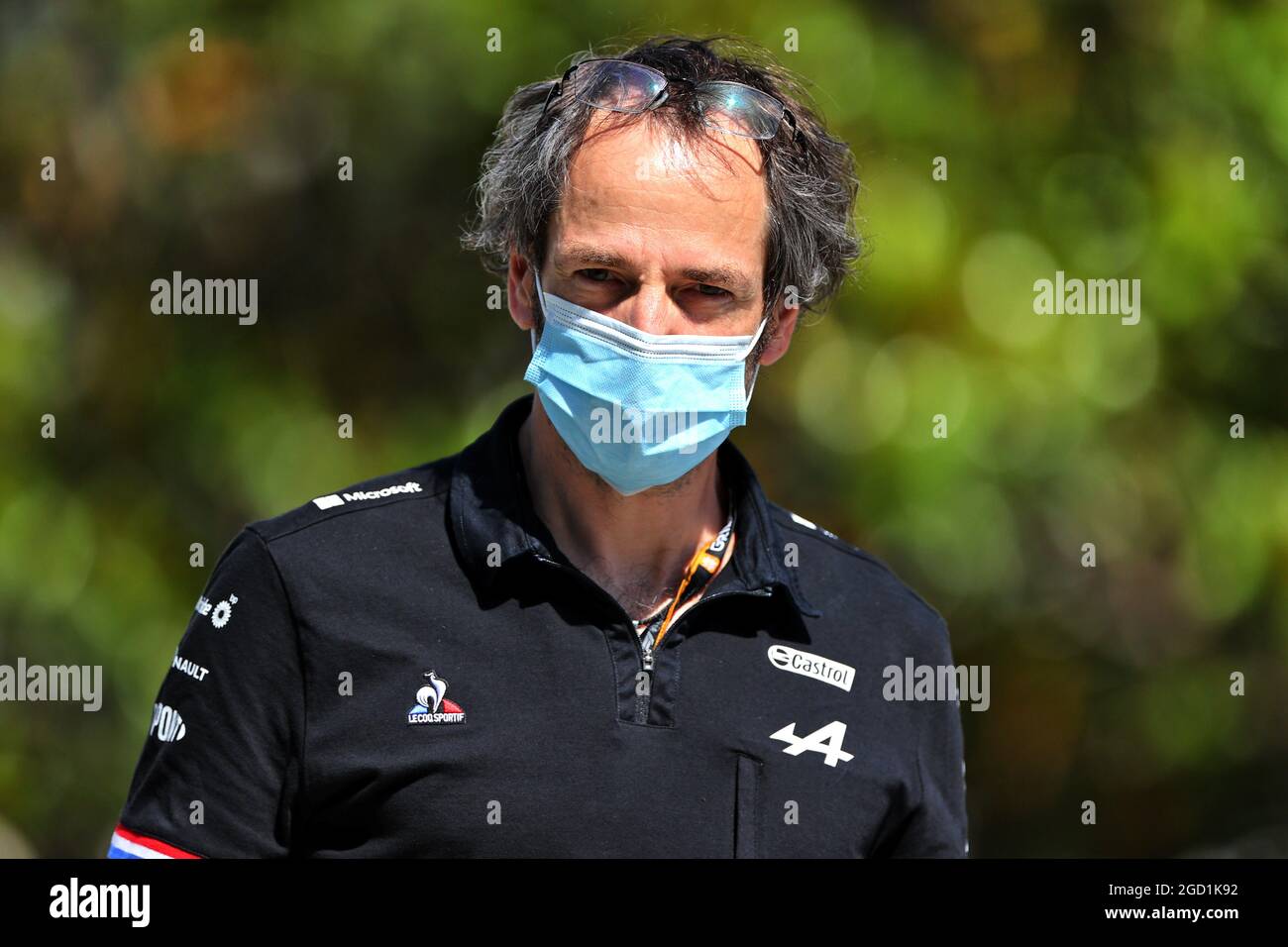 Ciaron Pilbeam (GBR) Alpine F1 Team Chief Race Engineer. Azerbaijan ...