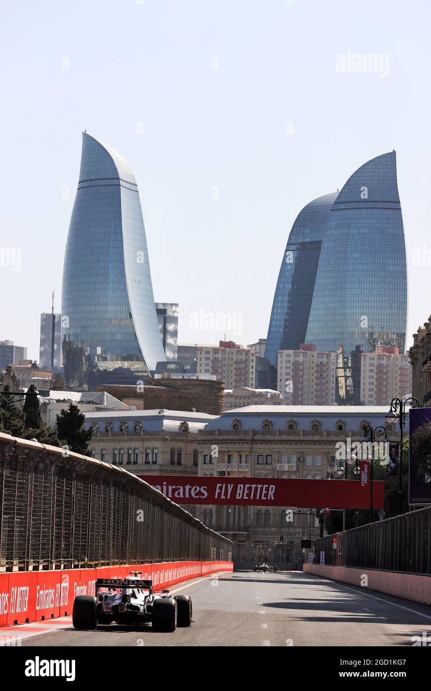 Pierre Gasly (FRA) AlphaTauri AT02. Azerbaijan Grand Prix, Friday 4th ...