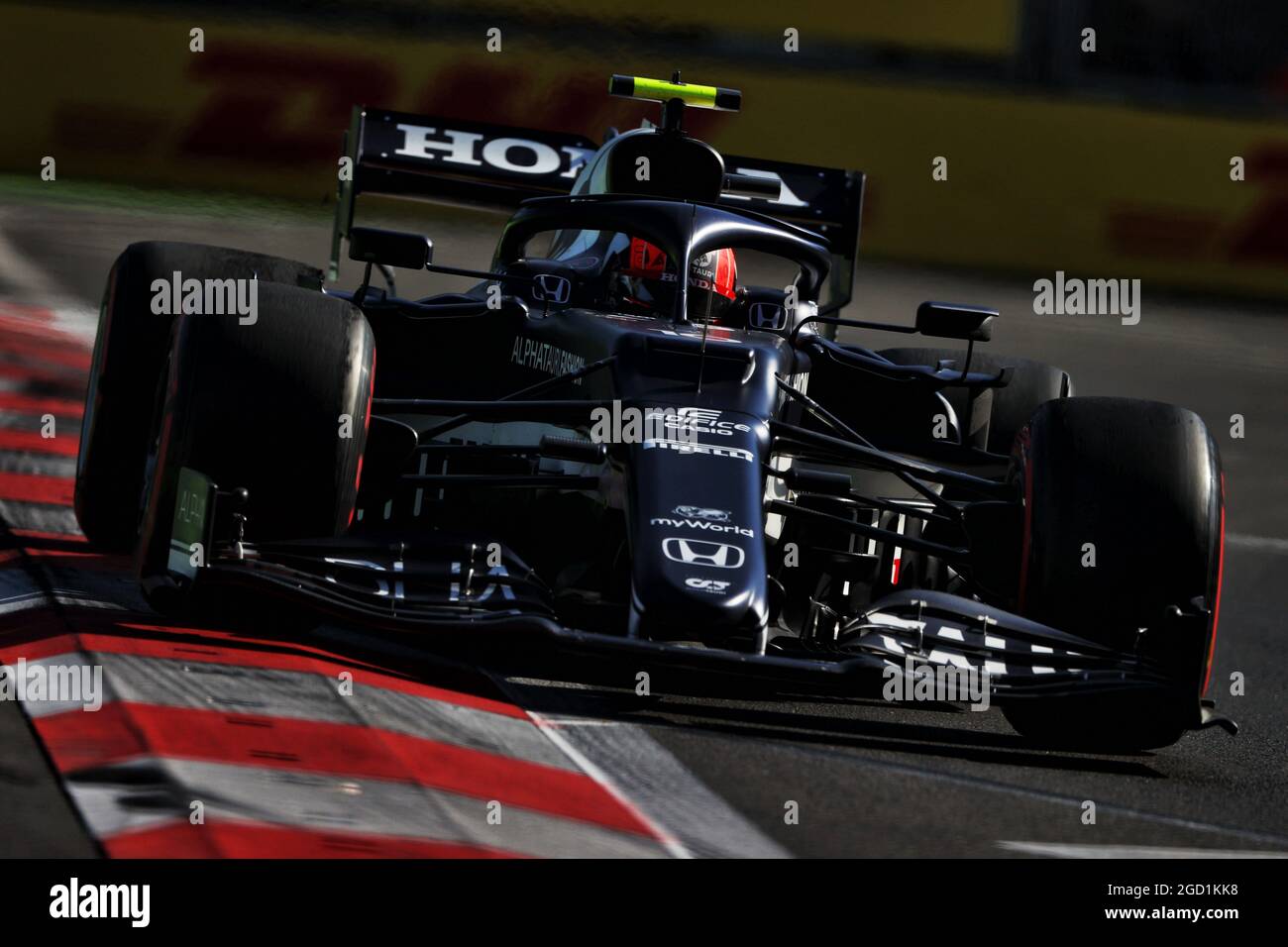 Pierre Gasly (FRA) AlphaTauri AT02. Azerbaijan Grand Prix, Friday 4th ...