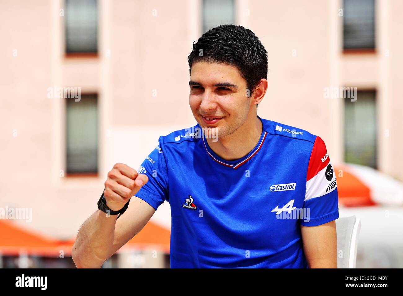 Esteban Ocon (FRA) Alpine F1 Team. French Grand Prix, Thursday 17th ...