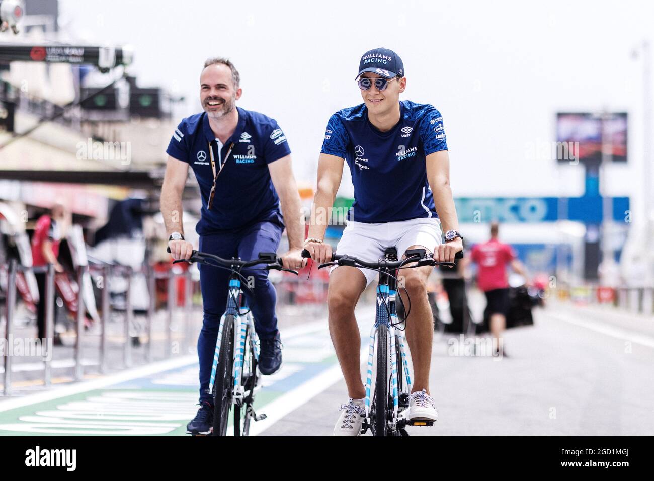 Williams racing rides circuit james urwin hi-res stock photography and ...