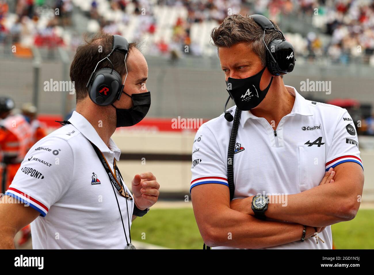 Alpine f1 team race engineer hi-res stock photography and images - Alamy