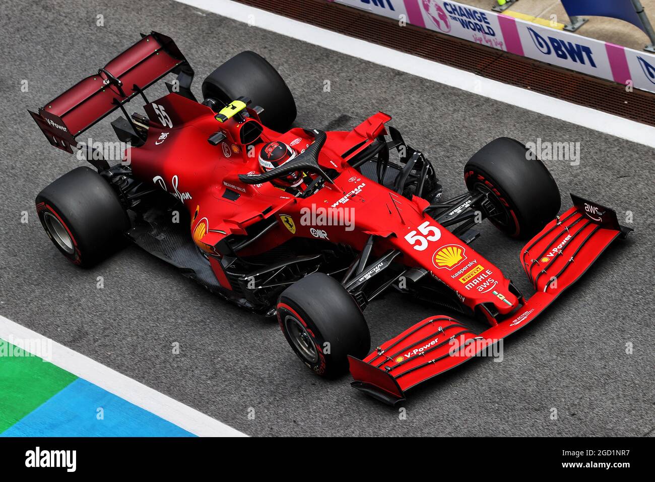 Carlos Sainz Jr (ESP) Ferrari SF-21. Steiermark Grand Prix, Friday 25th ...