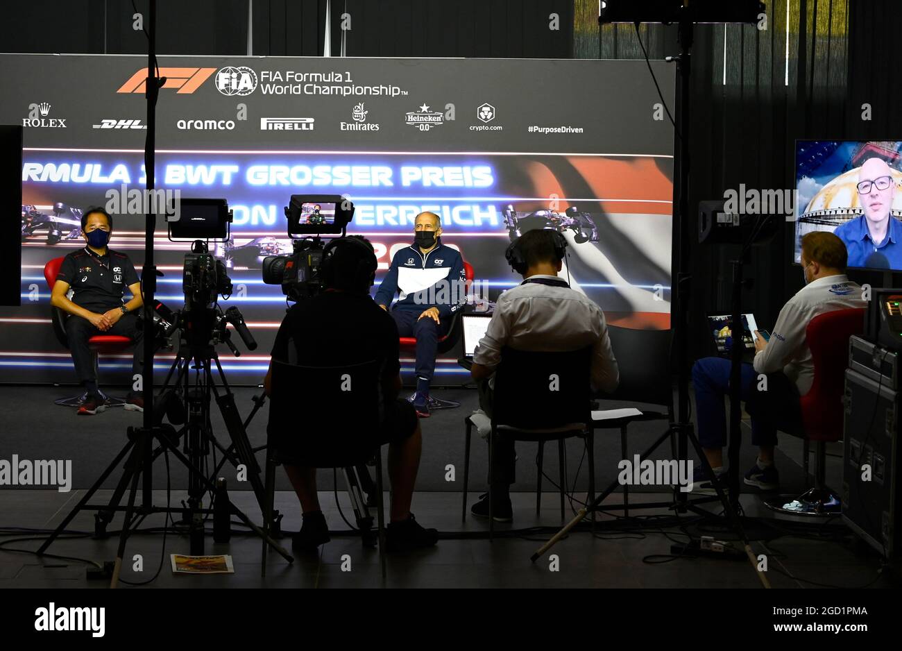 Honda racing f1 technical director franz tost hi-res stock photography ...
