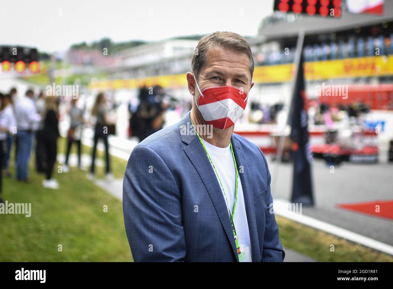 Franco Foda (GER) Austrian National Football Team Manager on the grid ...