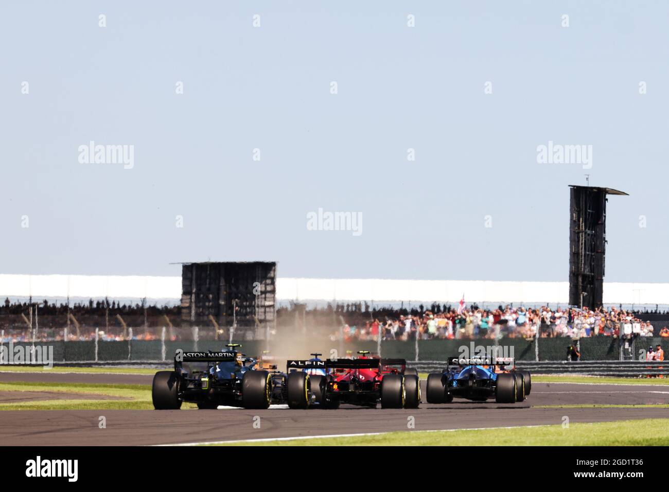 Aston martin f1 team amr21 in sprint qualifying hi-res stock ...