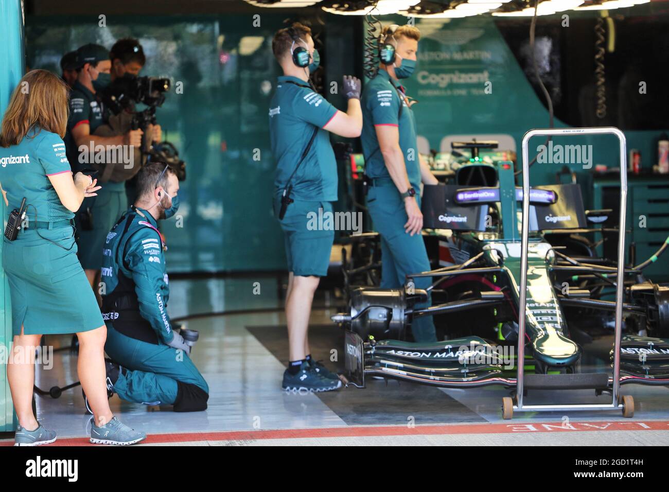 Lance Stroll (CDN) Aston Martin F1 Team AMR21. British Grand Prix ...