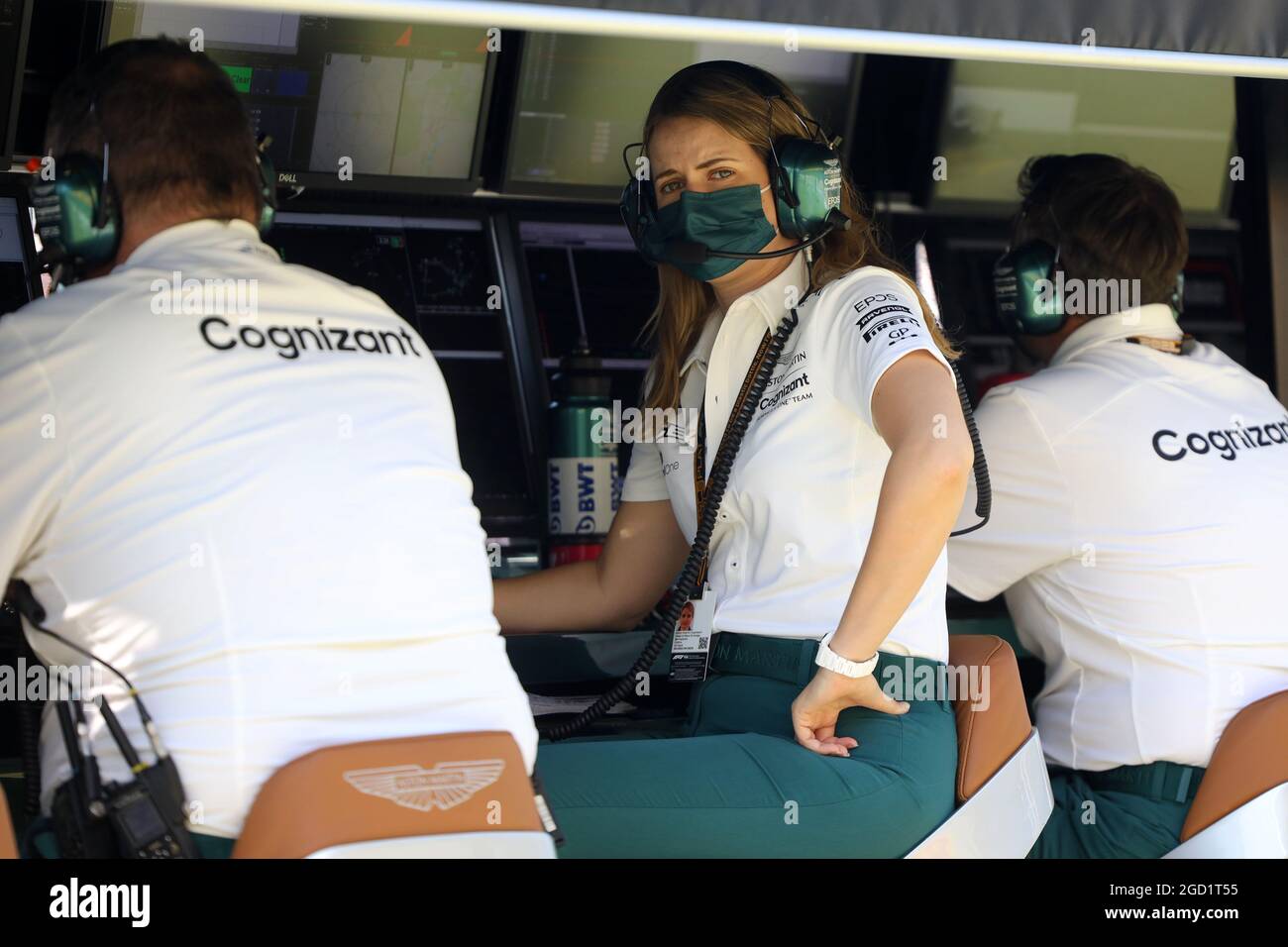 Aston martin f1 team performance strategy engineer hi-res stock ...