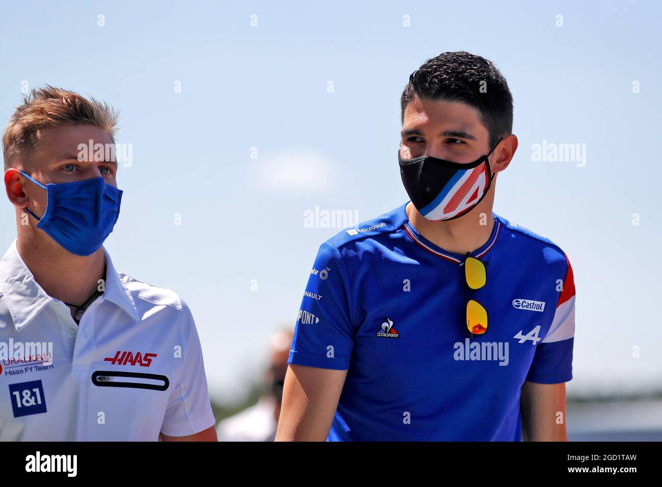 Esteban ocon mick schumacher hi-res stock photography and images - Alamy