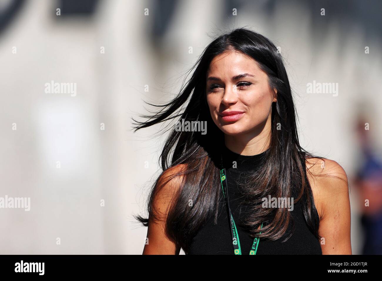Sandra Dziwiszek (POL), girlfriend of Nicholas Latifi (CDN) Williams ...