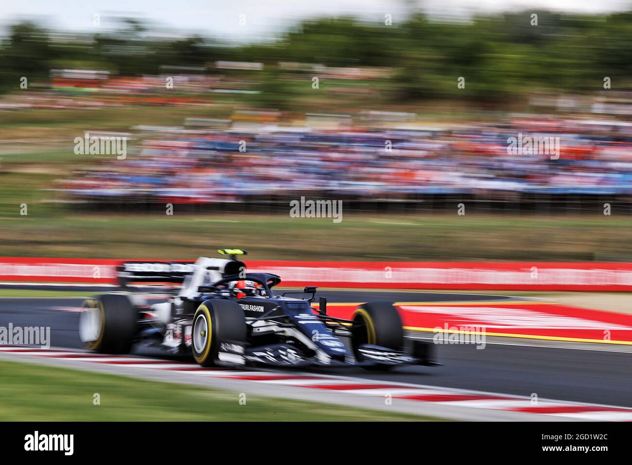 Pierre Gasly (FRA) AlphaTauri AT02. Hungarian Grand Prix, Saturday 31st ...