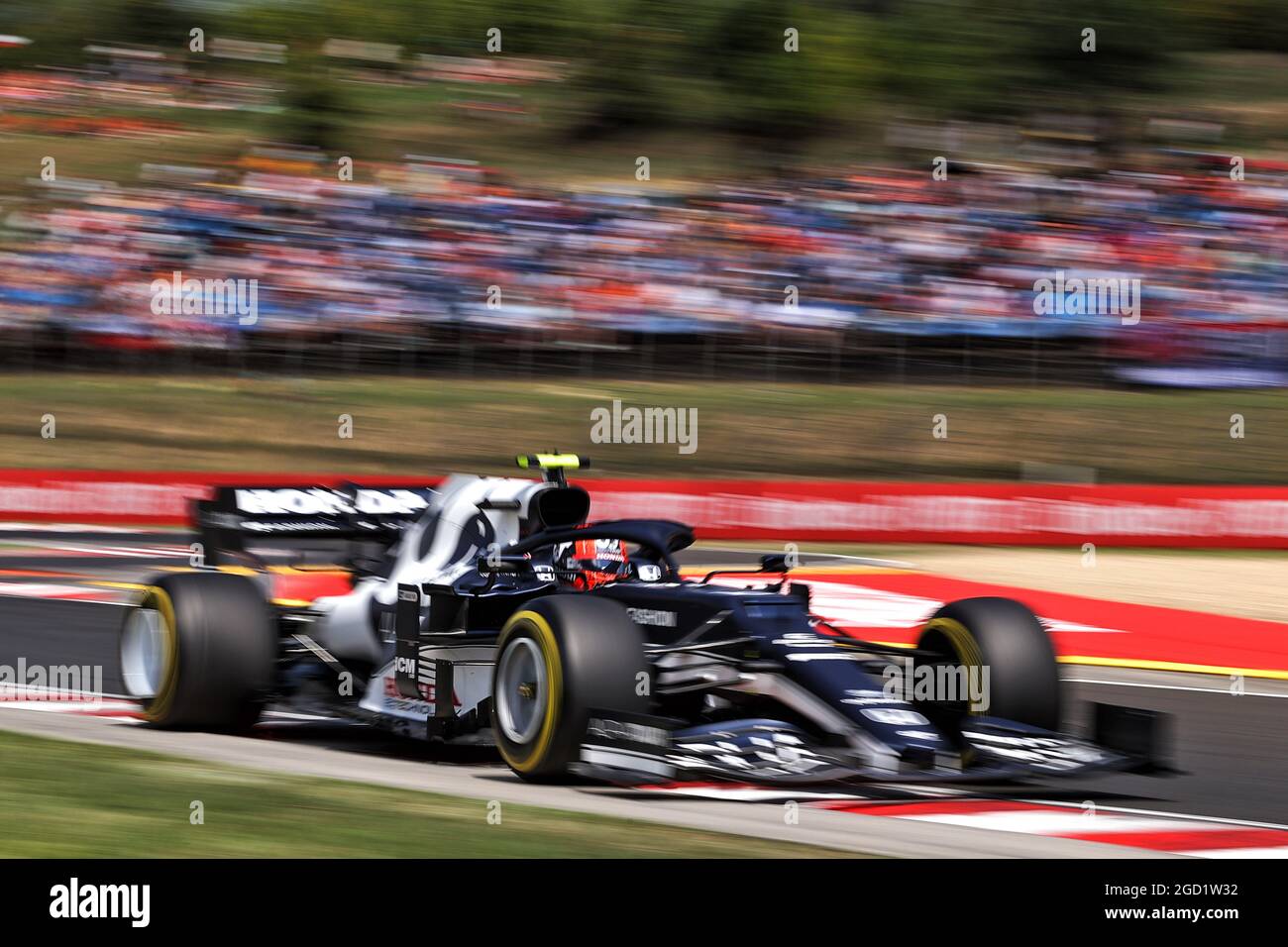 Pierre Gasly (FRA) AlphaTauri AT02. Hungarian Grand Prix, Saturday 31st ...