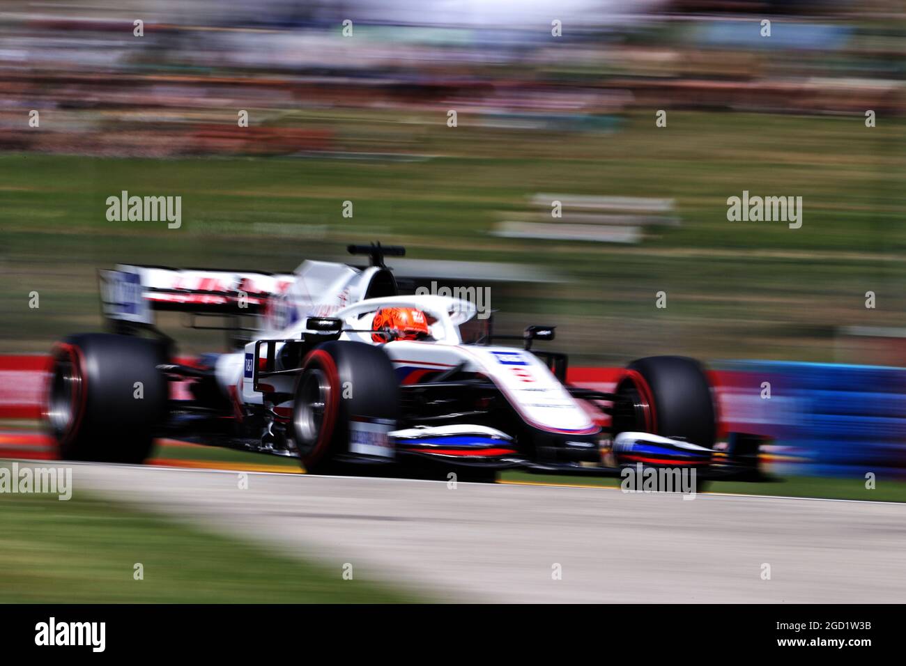 Nikita Mazepin (RUS) Haas F1 Team VF-21. Hungarian Grand Prix, Saturday ...