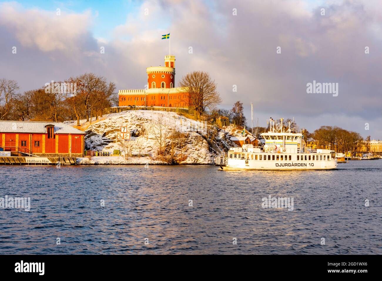 Beautiful historical Kastellet citadel on the islet Kastellholmen in ...