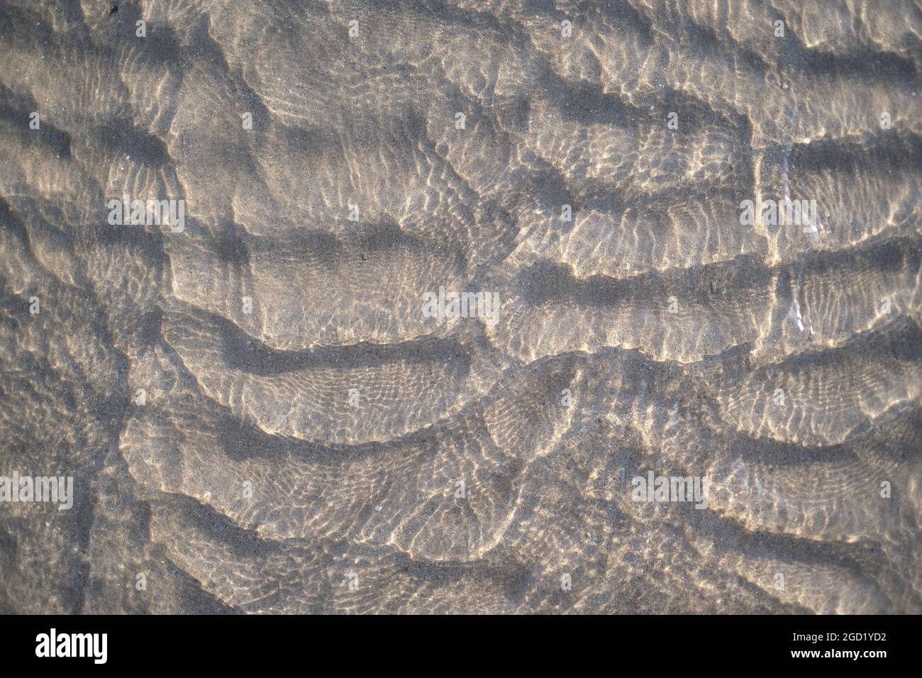 Ripples on a shallow water of the Gulf of Siam Stock Photo - Alamy
