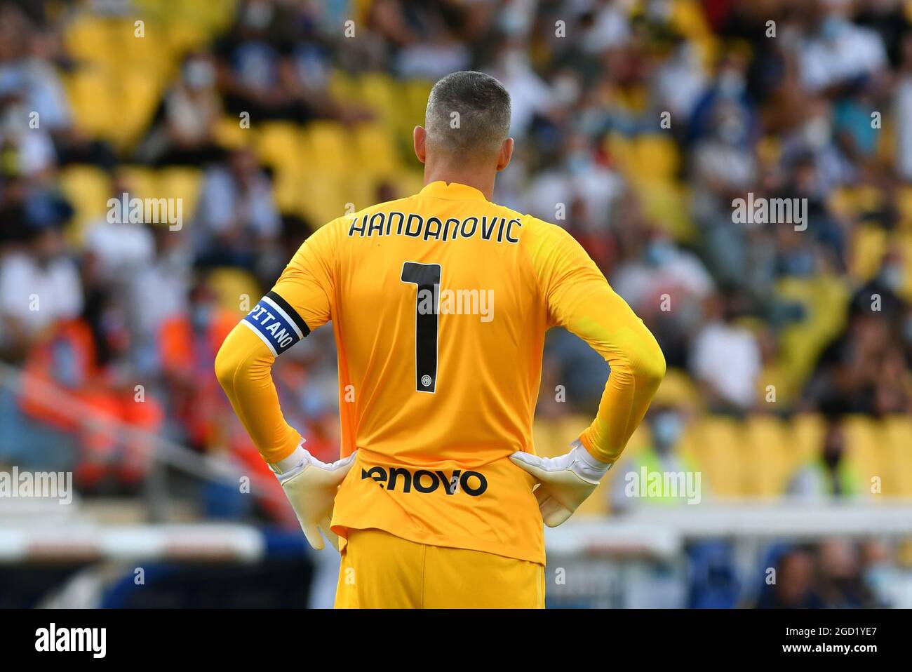 Parma, Italy. 08th Aug, 2021. Samir Handanovic (Inter) during ...