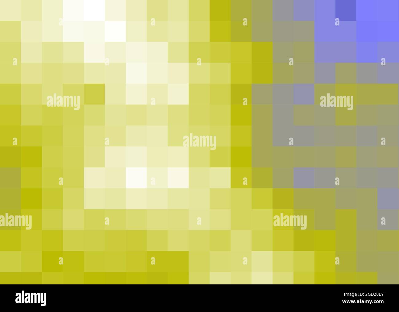 Abstract Geometrical color pixel generative art illustration Stock ...