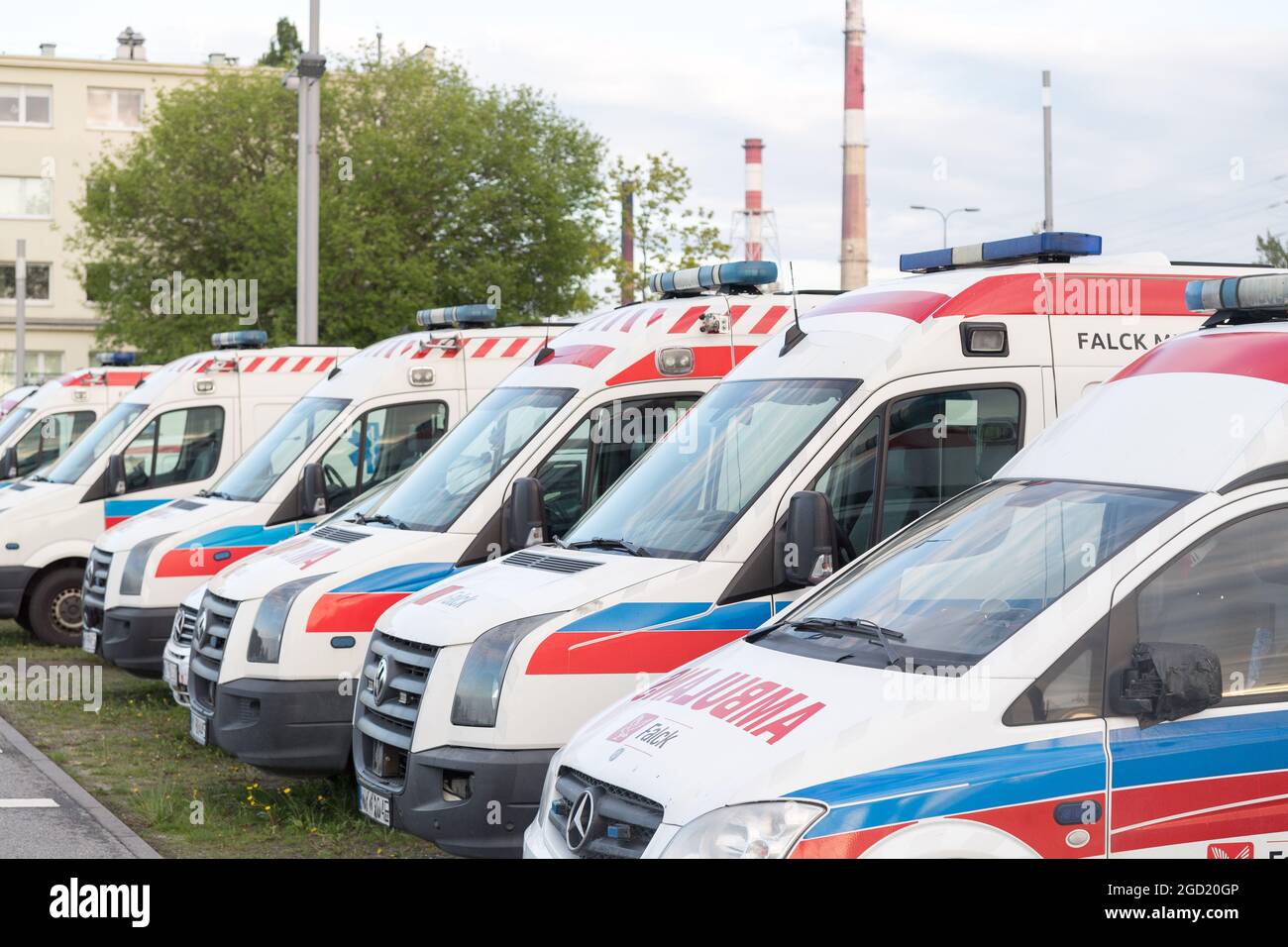 Falck ambulance hi-res stock photography and images - Alamy