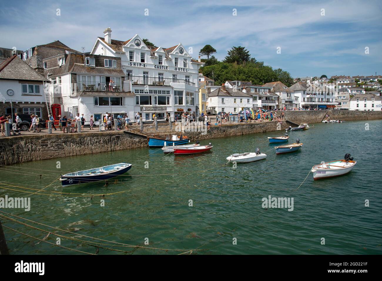 St Mawes, Cornwall, England, UK. 2021. St Mawes southern Cornwall a ...