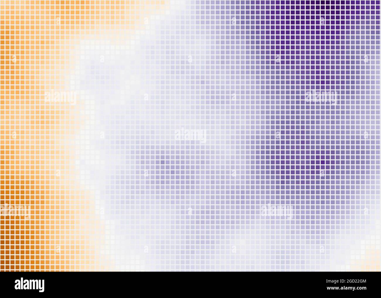 Abstract Geometrical color pixel generative art illustration Stock ...