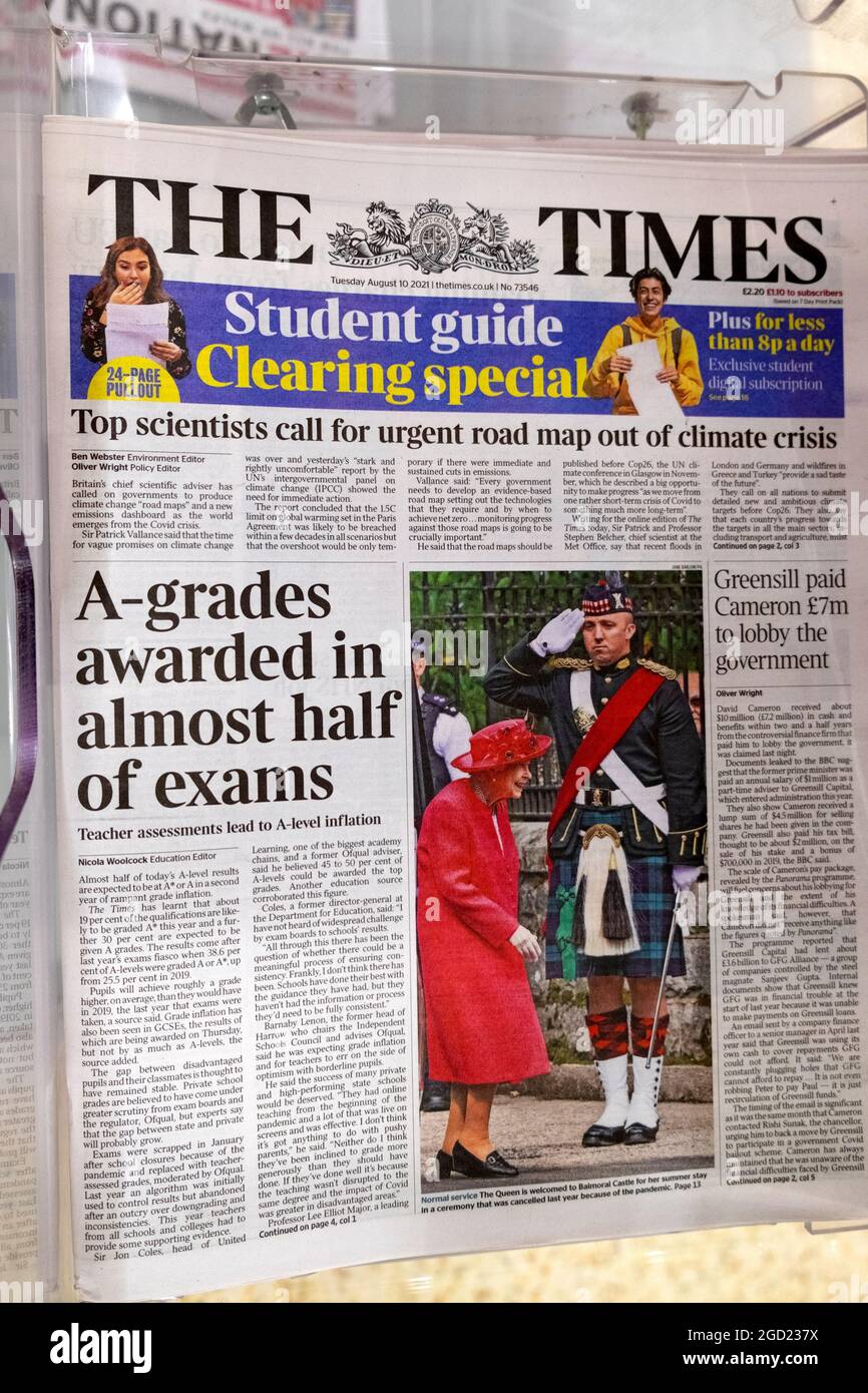 Climate crisis newspaper hi-res stock photography and images - Alamy