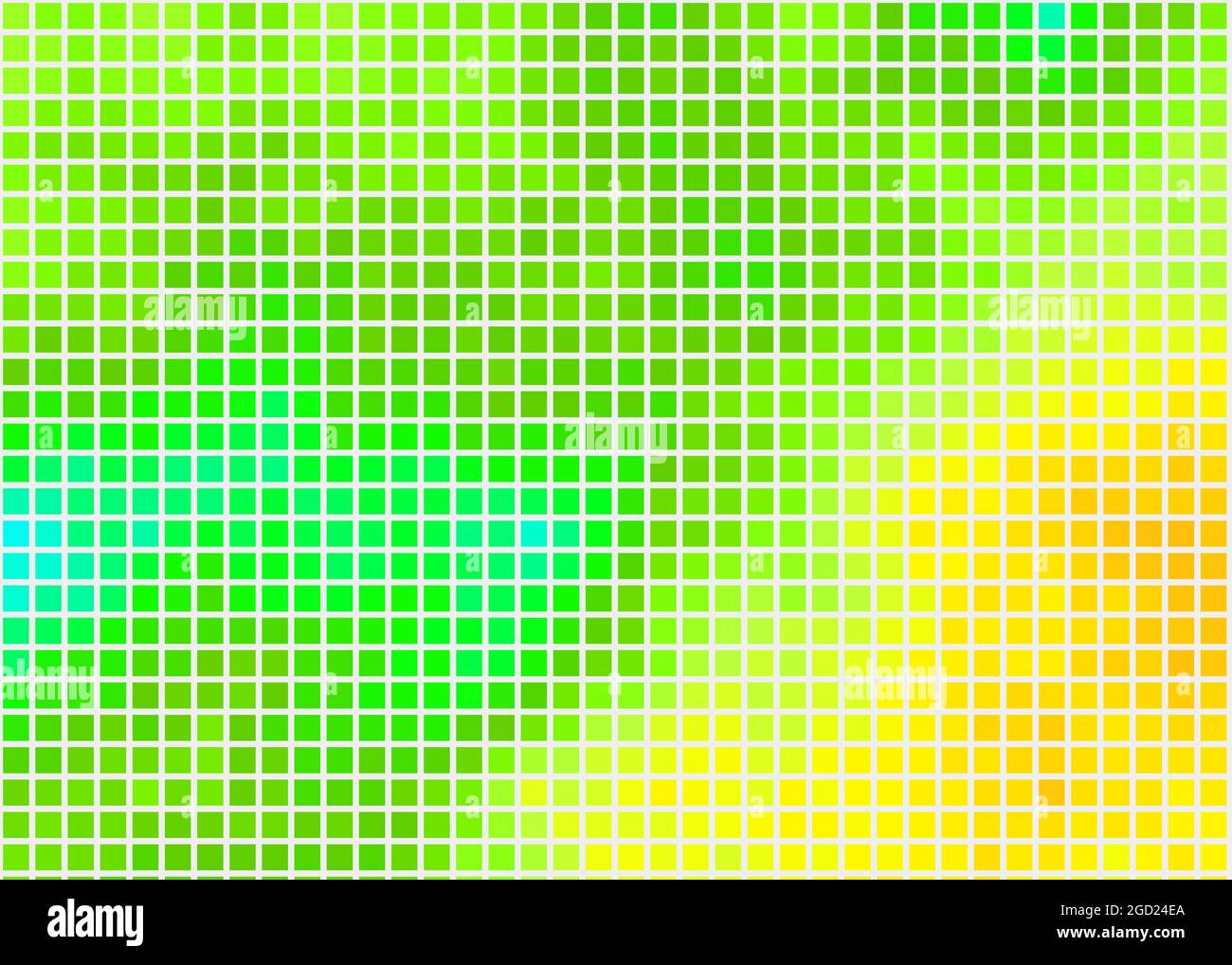 Abstract Geometrical color pixel generative art illustration Stock ...